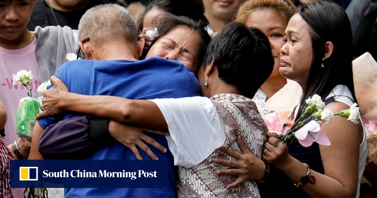 Death row Filipino arrives home from Indonesia, then goes straight to ...