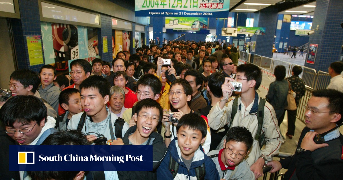 On This Day | Confetti gun salutes first train to run on Hong Kong’s Ma ...