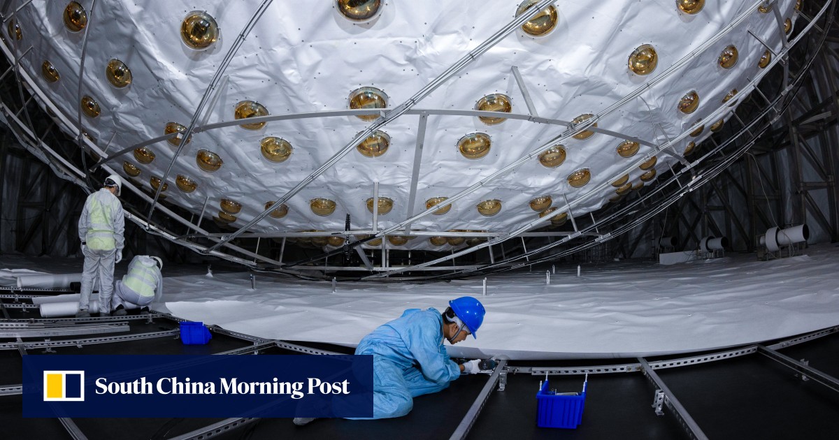 China’s neutrino facility reaches final stage before scientists hunt for ghost particles | South ...