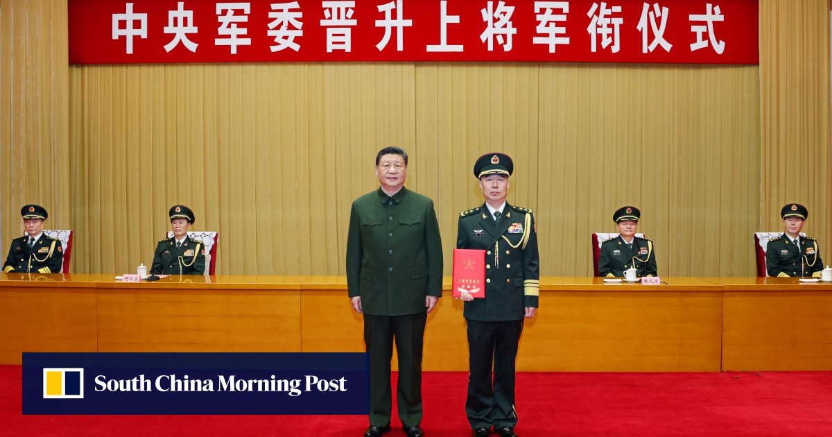 China names Chen Hui to lead PLA ground force political work amid ...