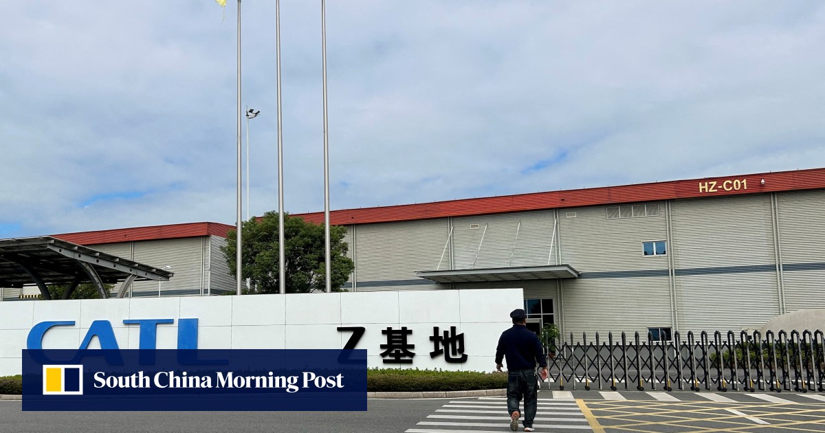 China’s CATL launches EV chassis that can withstand high-speed crash ...