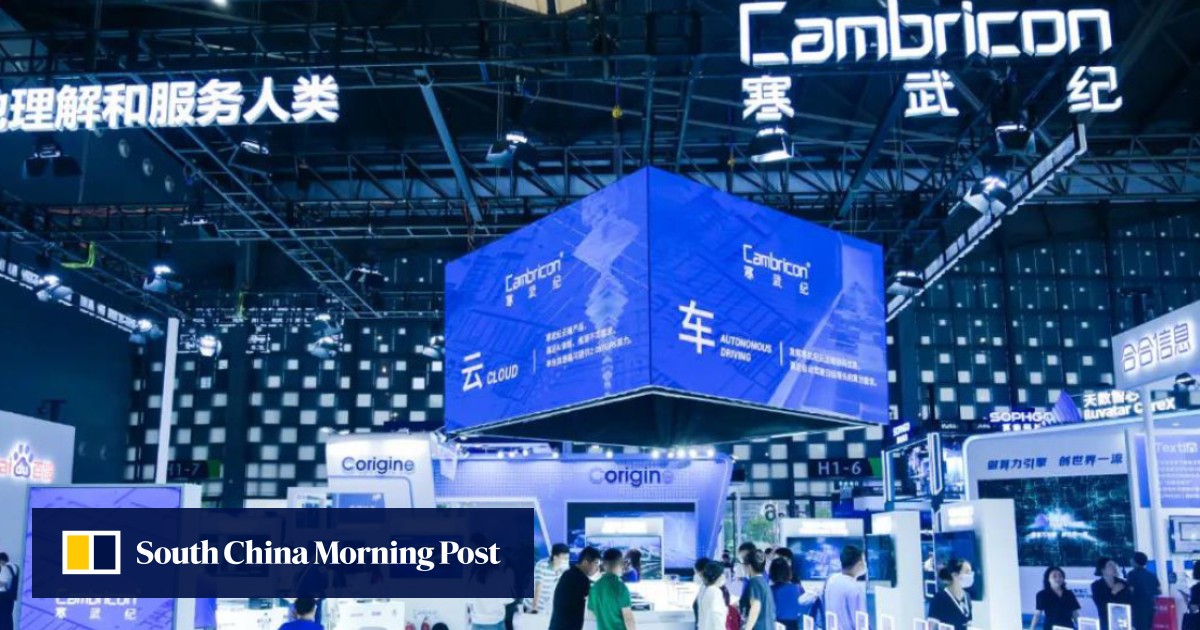 Cambricon, China’s AI chip star, soars 383% amid push for self ...