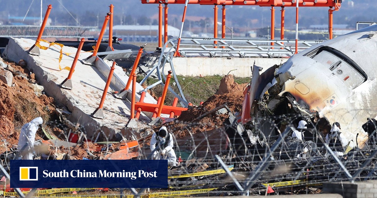South Korea’s Jeju Air crash: calls for removal of runway wall, as ...