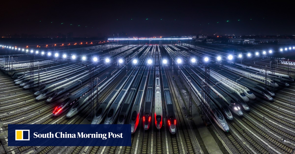 China’s high-speed rail network on track to breach 50,000km milestone ...