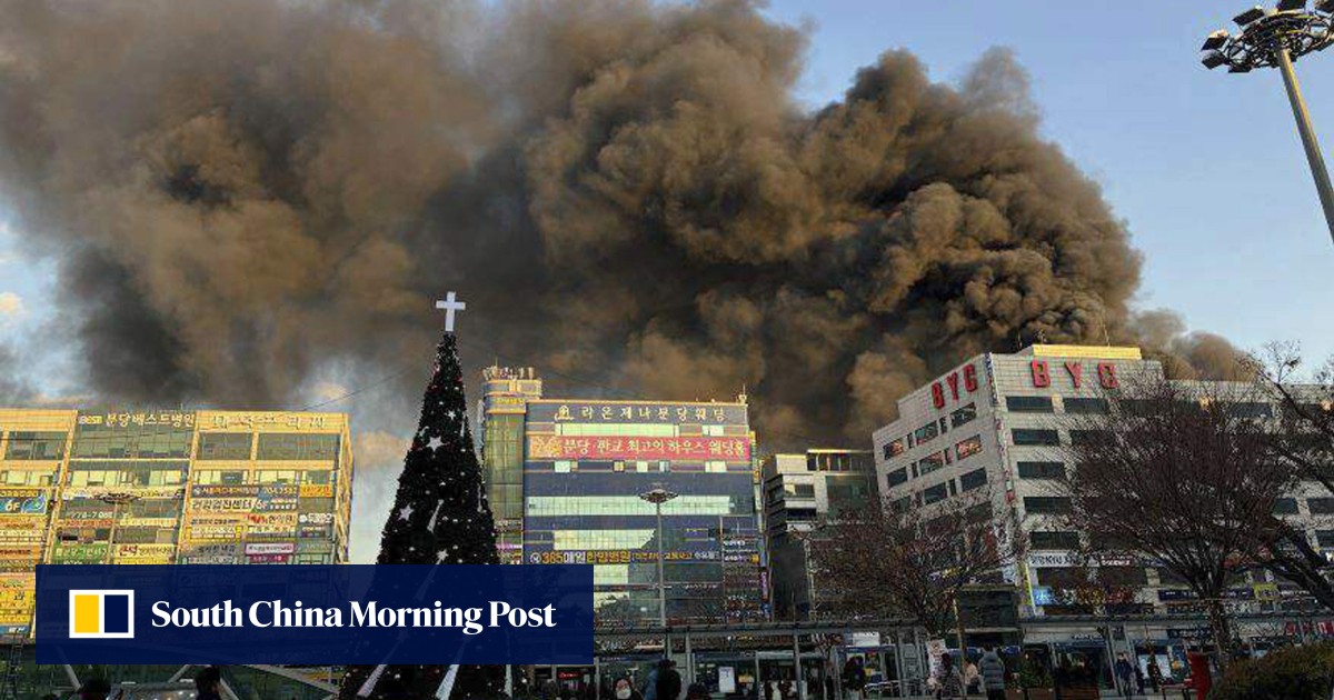 Hundreds rescued or evacuated in South Korea building fire | South ...