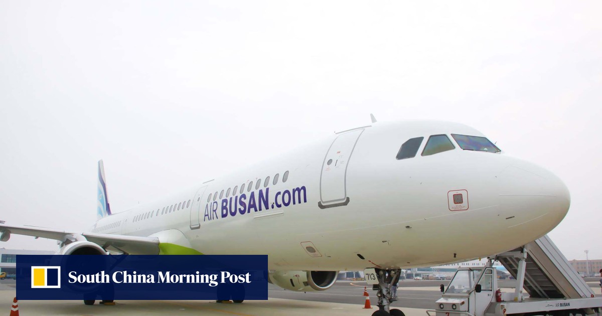 Air Busan flight from Hong Kong aborts landing after gear malfunction ...
