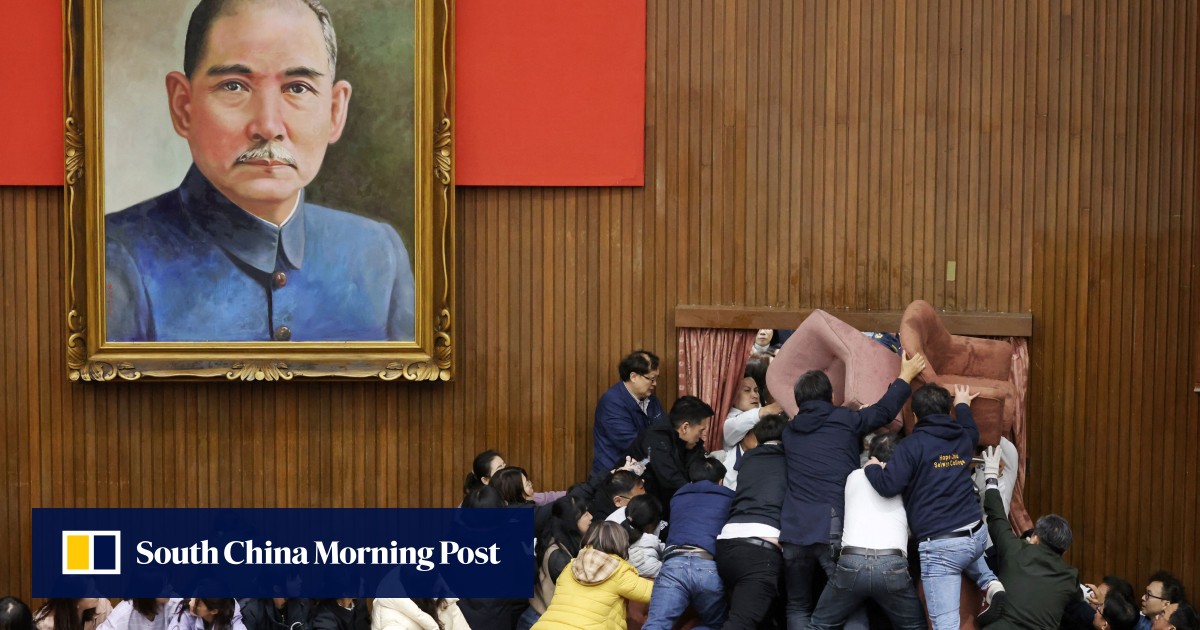 Can Taiwan evade political turmoil as lawmakers clash over mass recalls ...