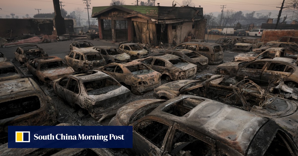 Los Angeles like ‘war scene’ after wildfires, Biden says amid looting ...