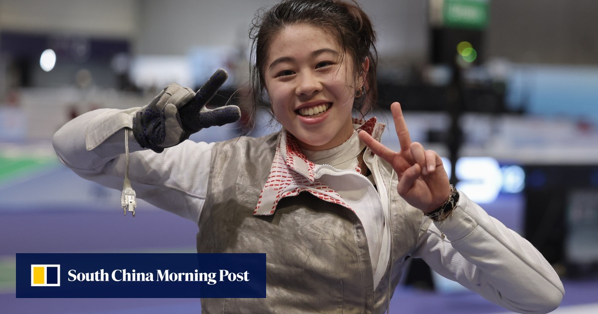 Fencing’s newest teenage star Jaelyn Liu talks Olympic goals, Chinese ...