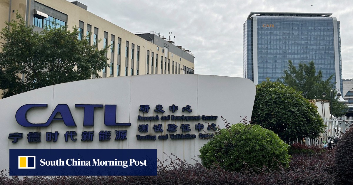 China’s CATL poised to pick banks for US$5 billion Hong Kong share sale ...