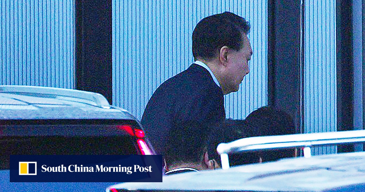 South Korea’s impeached President Yoon Suk-yeol detained | South China ...