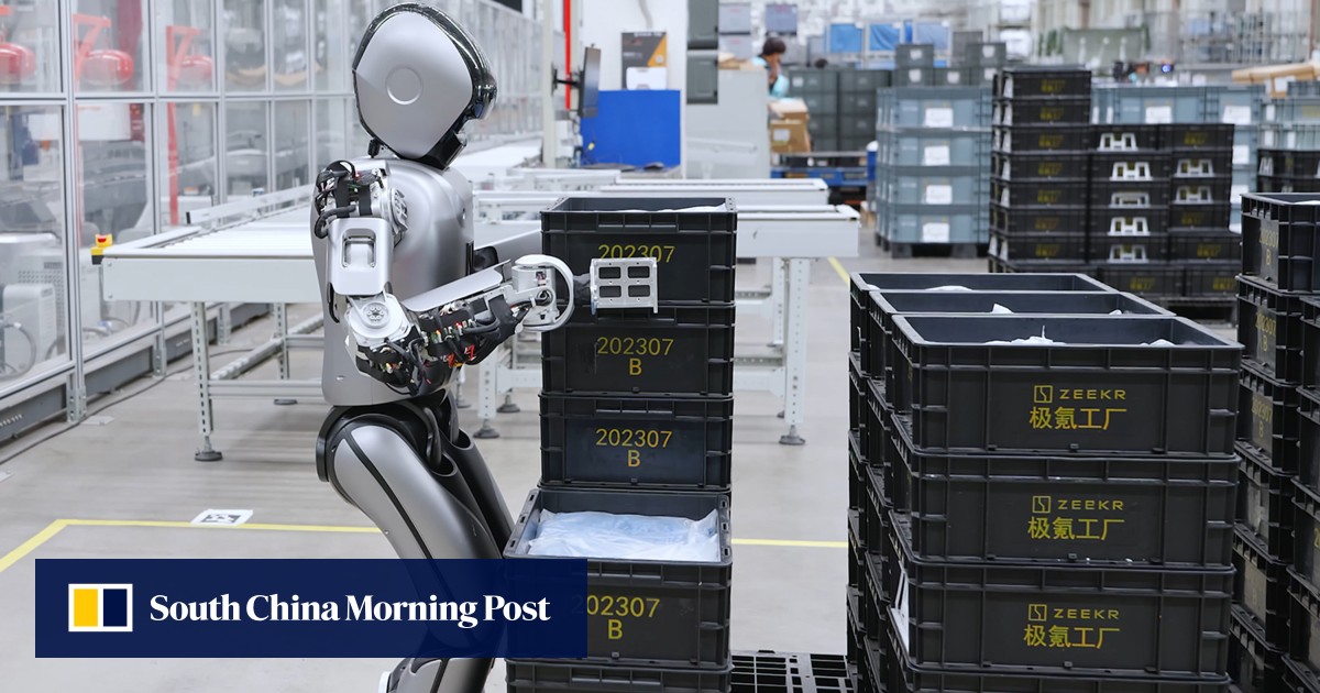 Chinese robotics firm UBTech aims to revolutionise Apple supplier ...