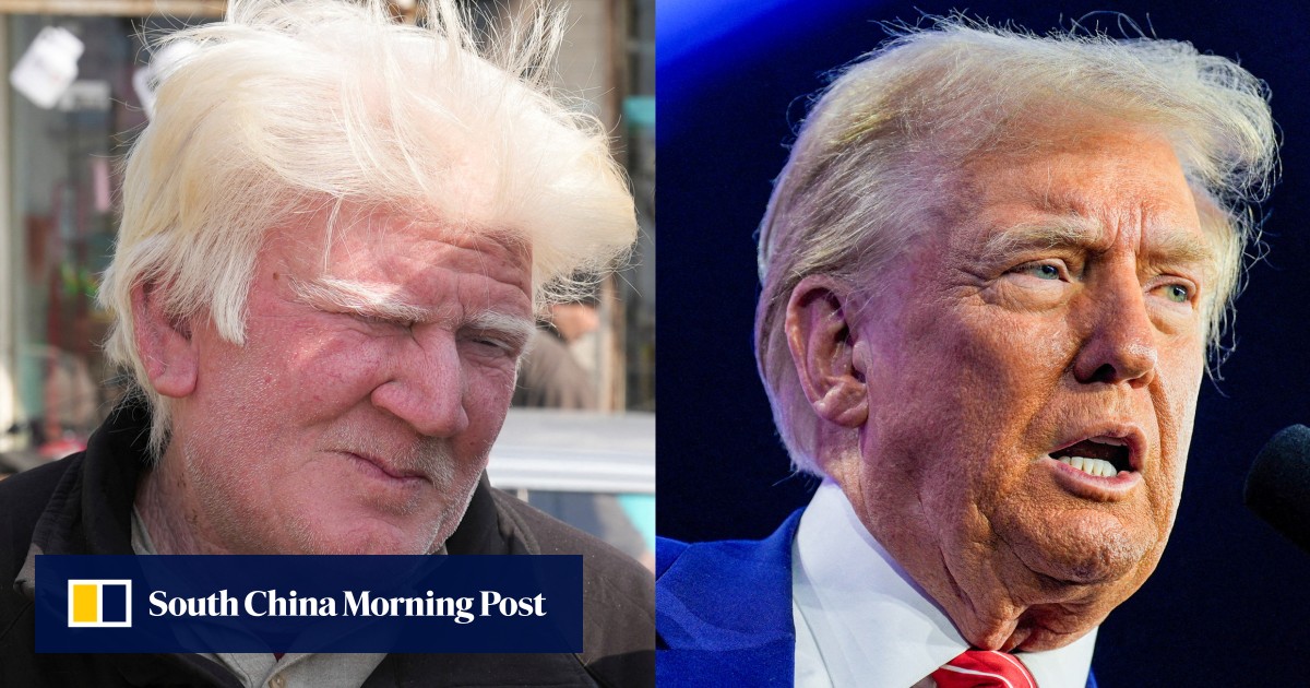 Albino Trump lookalike in Pakistan is a star at market in Punjab ...