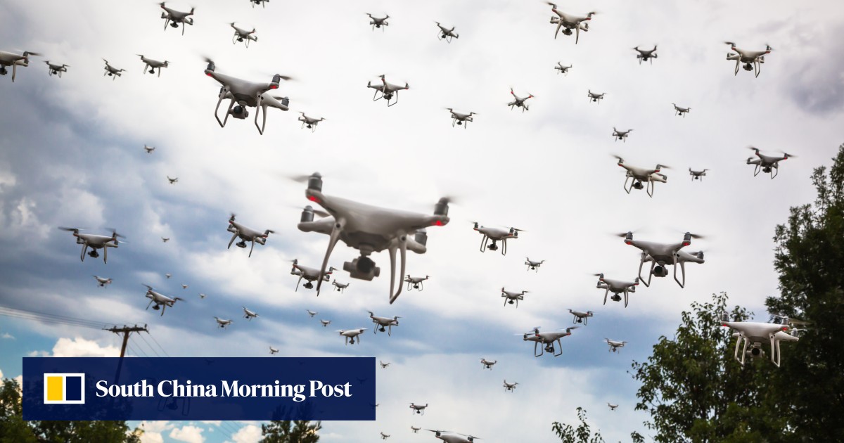 China’s electronic war gadget turns small drone into flying stadium on ...