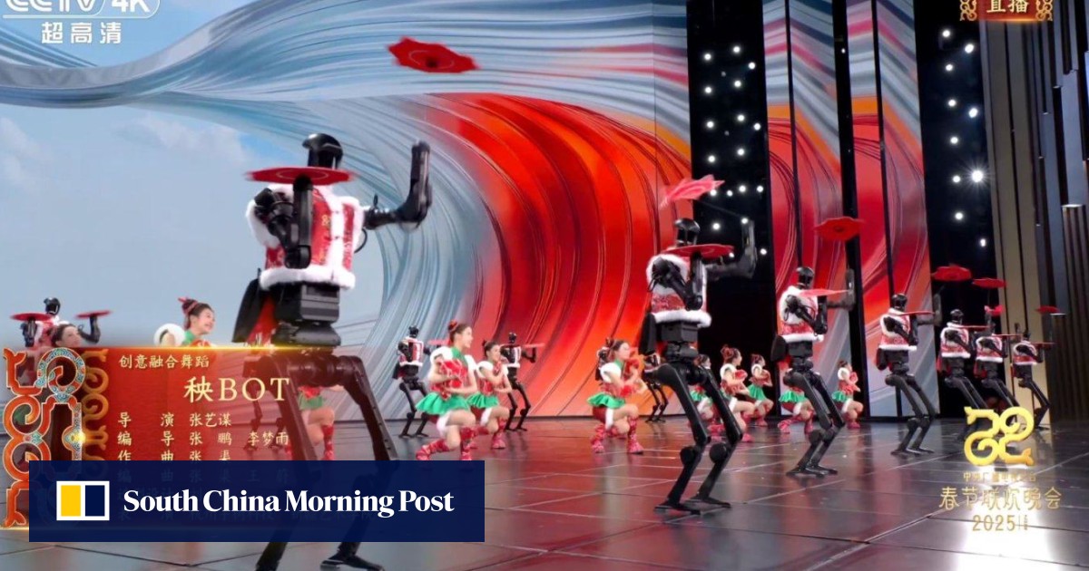 Dancing robots take the stage at China’s Spring Festival Gala performance | Pakistan Defence Forum