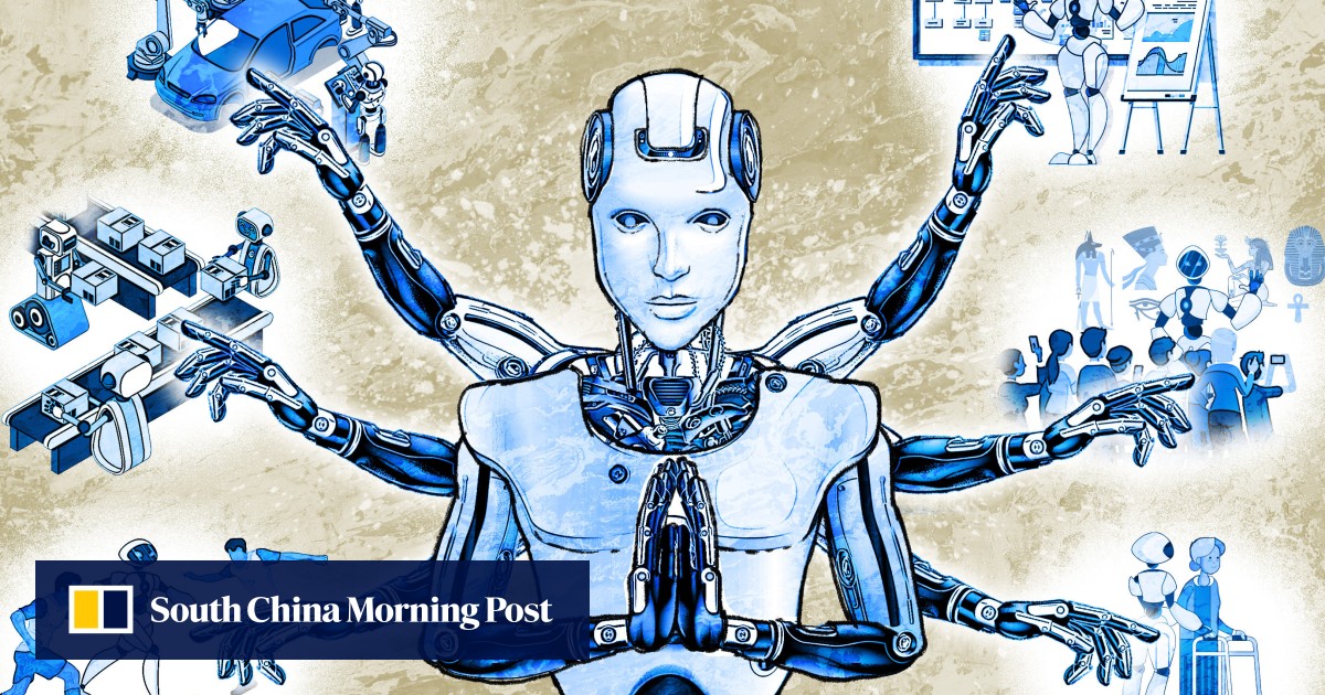 As humanoid robots take centre stage in China, do androids dream of ...