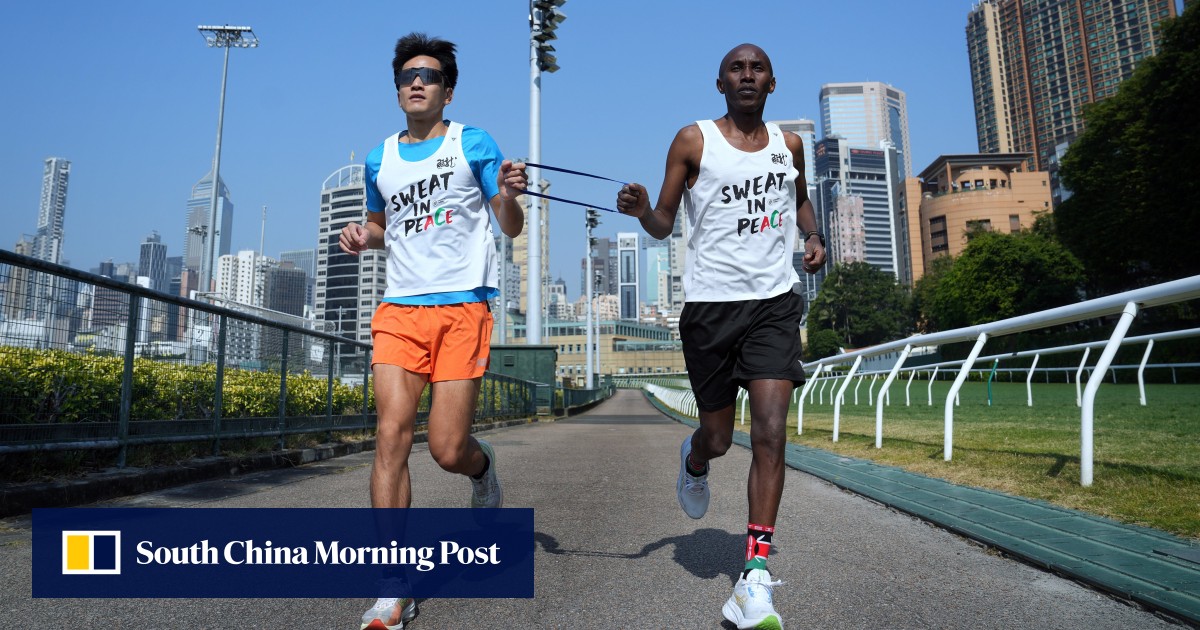 Hong Kong Marathon: blind runner who ‘had no purpose’ after sight loss ...