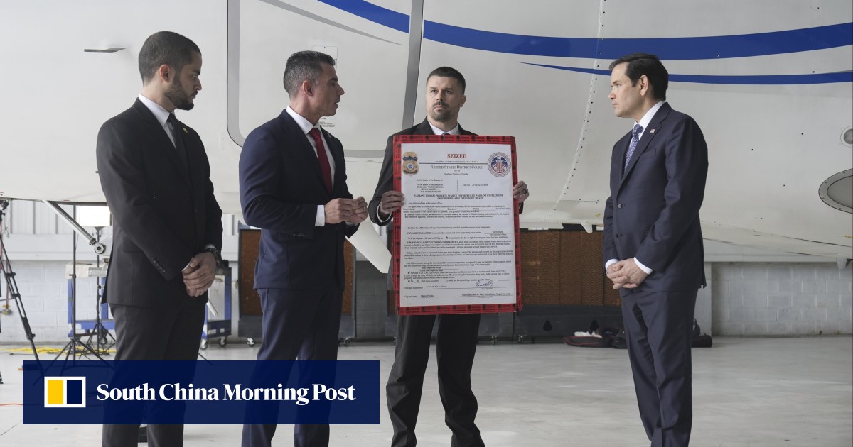 US seizes Venezuela government plane in Dominican Republic on Rubio ...