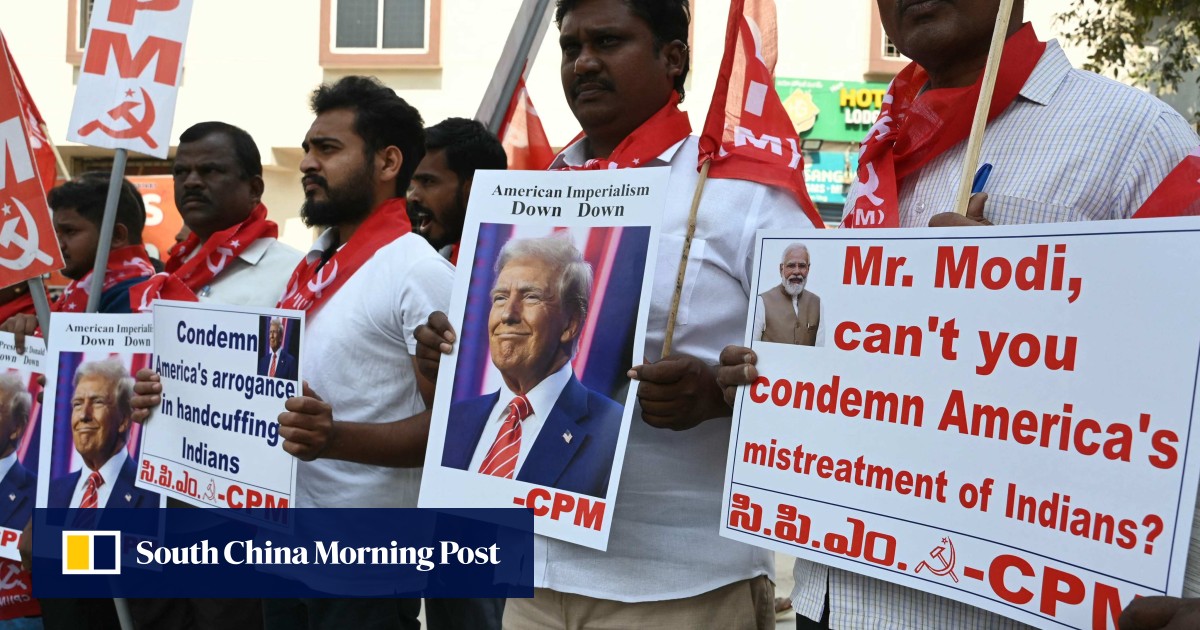 Outrage in India over ‘inhumane’ US deportation of undocumented ...