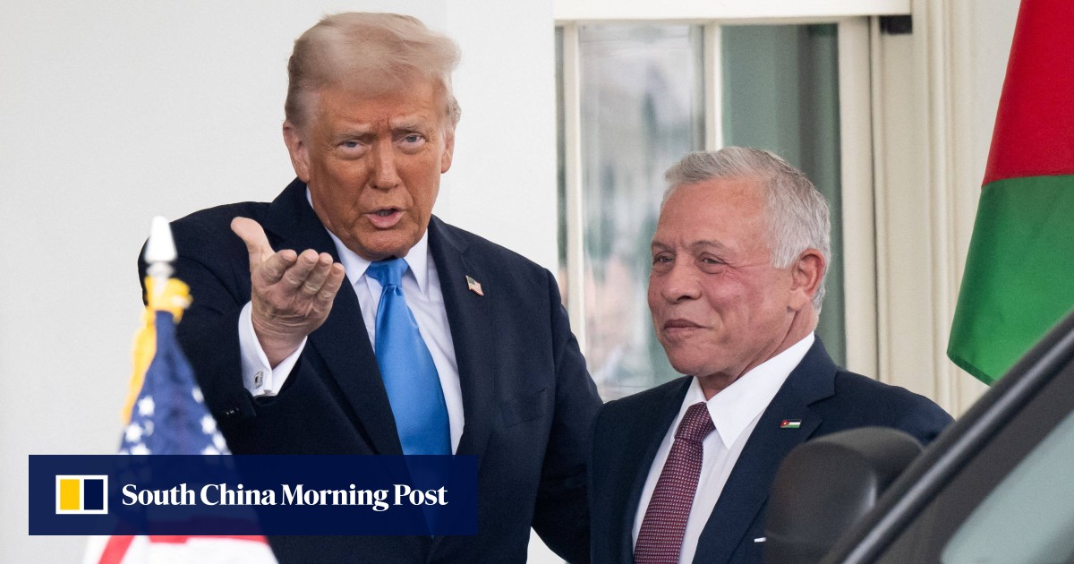 Trump signals he won’t budge on Gaza takeover plan as he meets Jordan’s ...