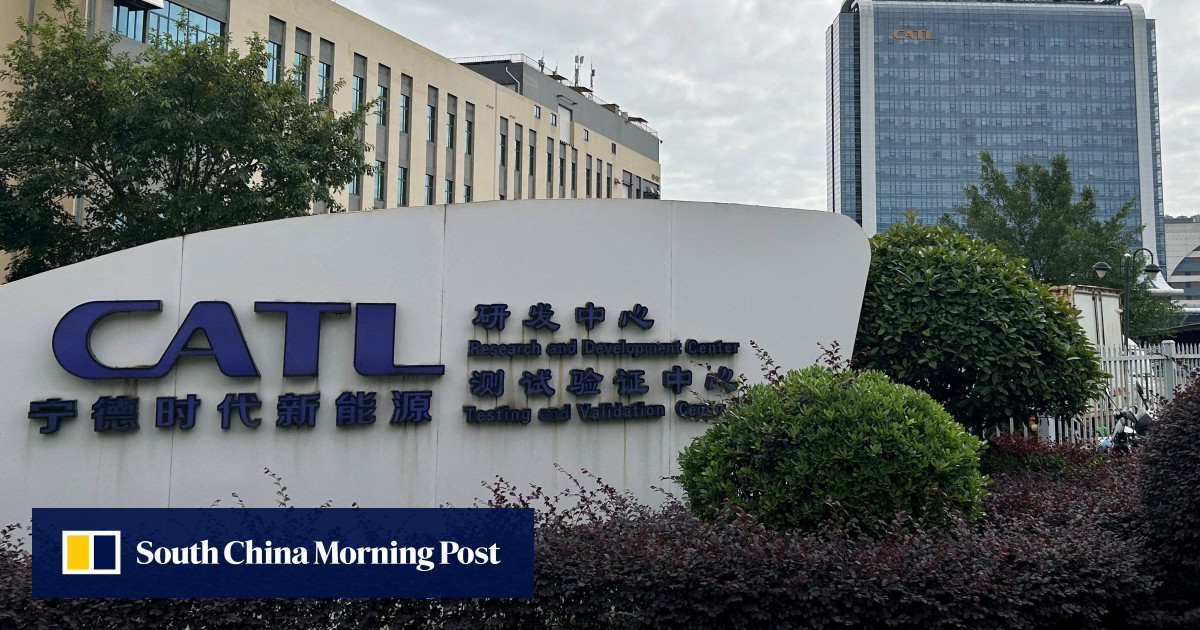China’s CATL eyes global dominance in EV battery market with US$5 ...
