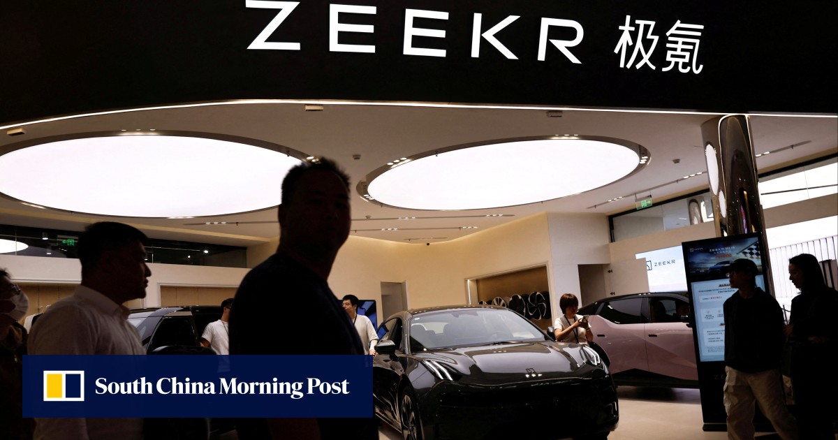 Zeekr joins China’s autonomous-driving race with plans to unveil tech ...
