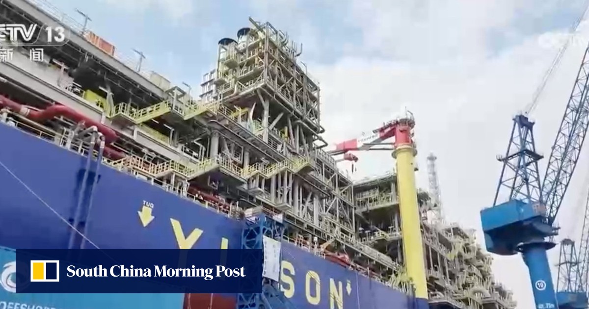 China unveils world’s first oil production ship with carbon capture ...