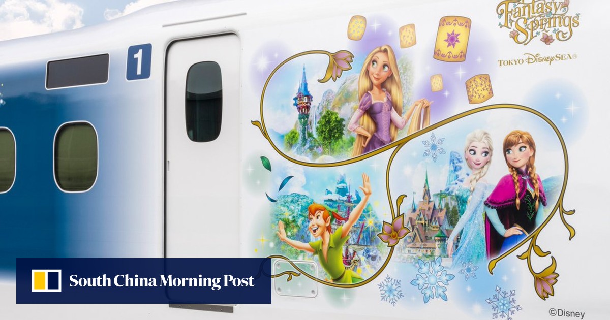 Mickey Mouse helps launch Disney-themed Tokyo-Osaka bullet train with ...