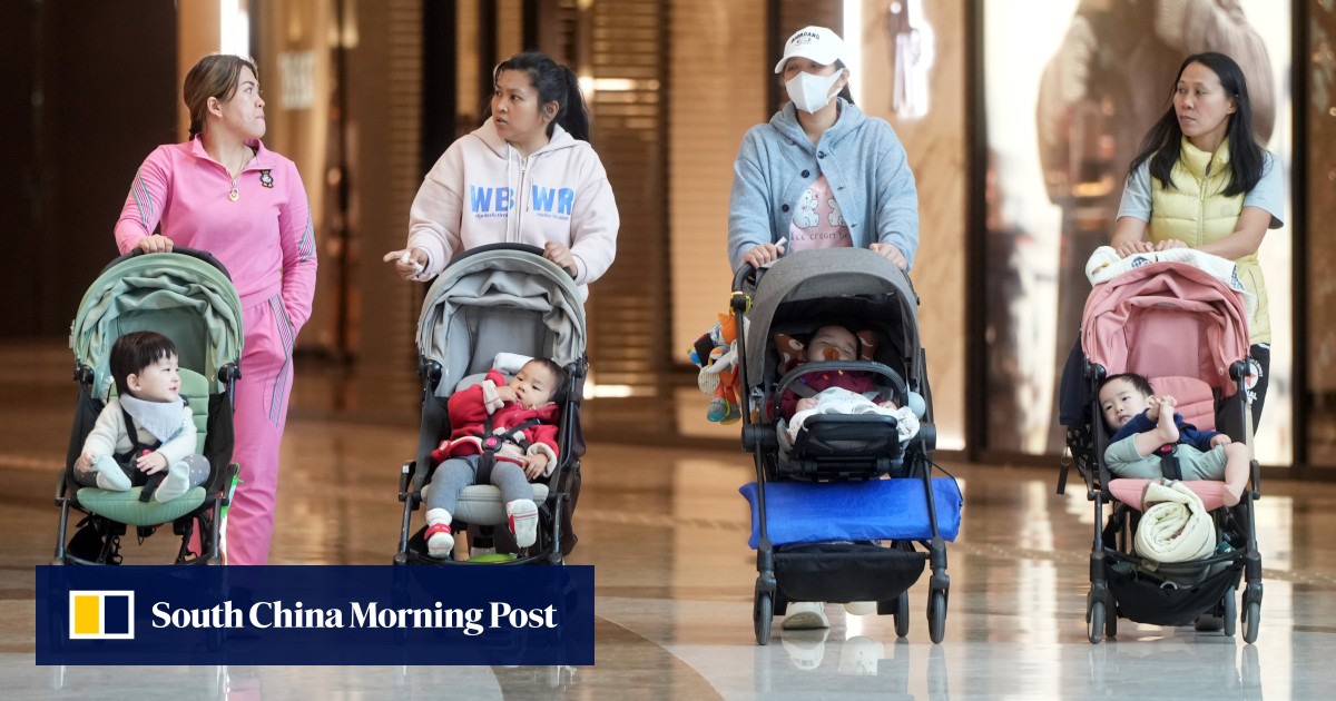 Number of babies born in Hong Kong rises by 11% to 36,700 in 2024 ...