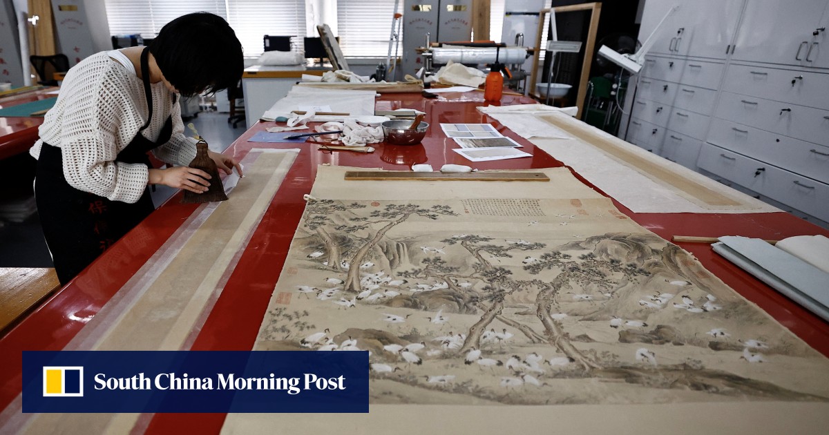 Beijing’s Palace Museum restores thousands of ancient Chinese treasures ...