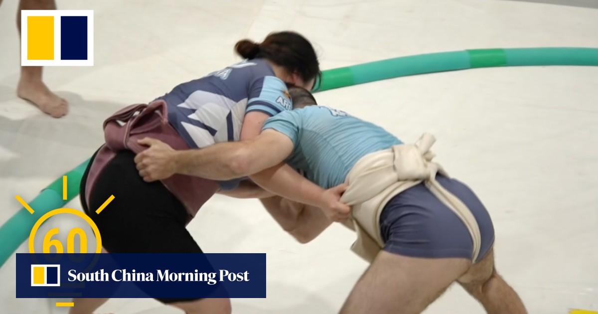 Video | Female sumo wrestler brings sport to Argentina, breaking gender ...