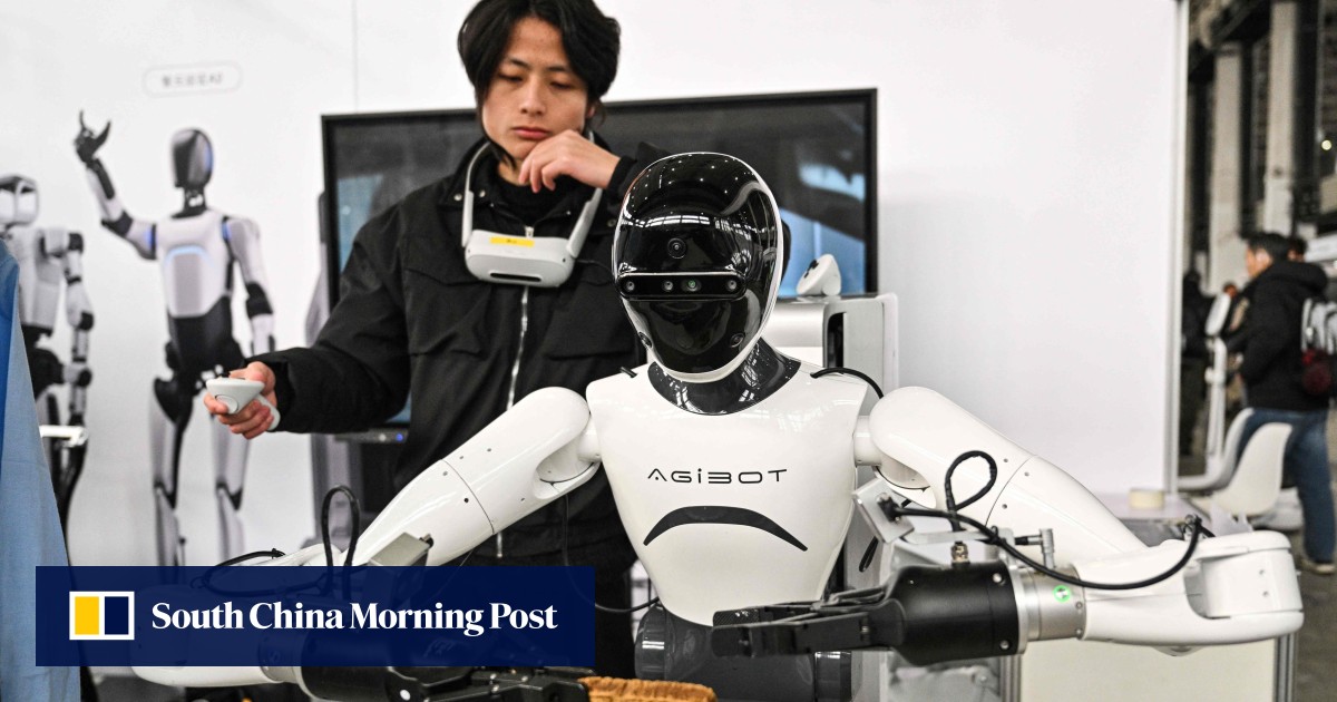 Agibot unveils AI model that allows humanoid robots to perform real ...