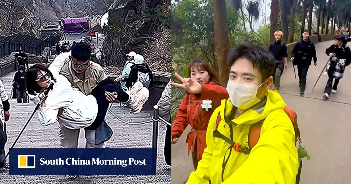 Video | Chinese hiker earns US$41,000 a year guiding tourists up ...