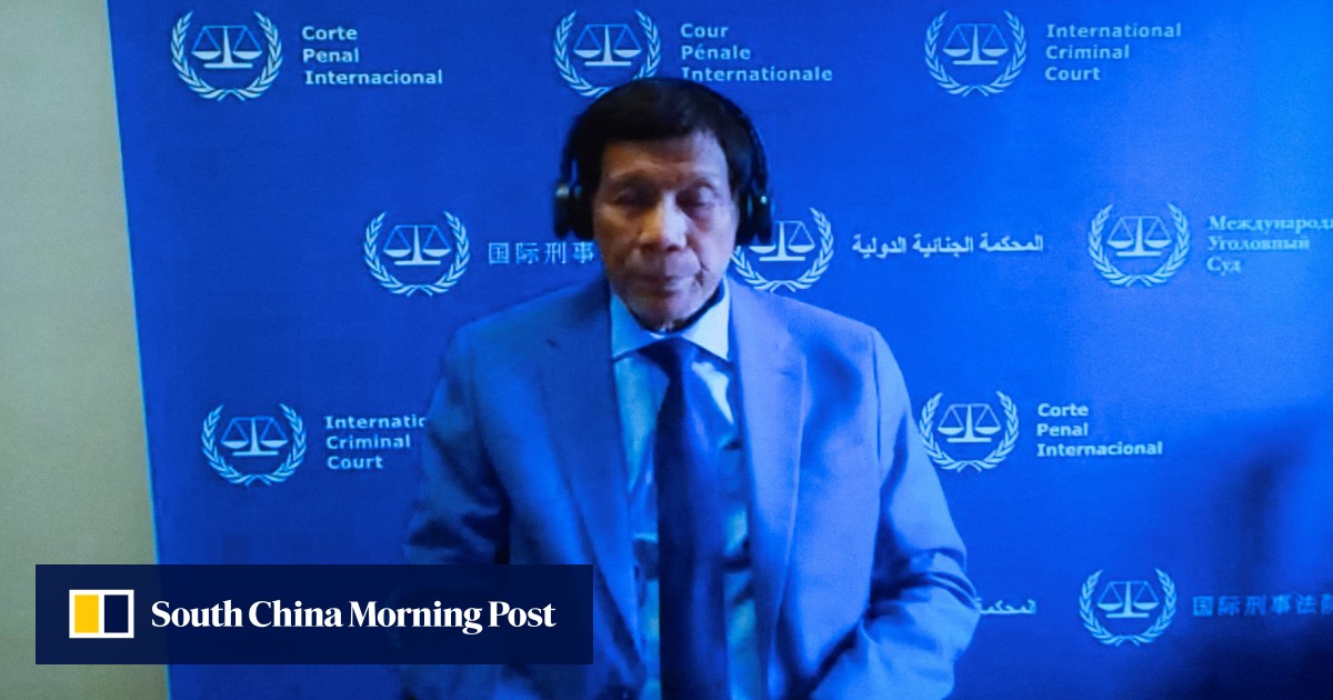 Philippines’ Duterte attends ICC hearing over alleged crimes against ...