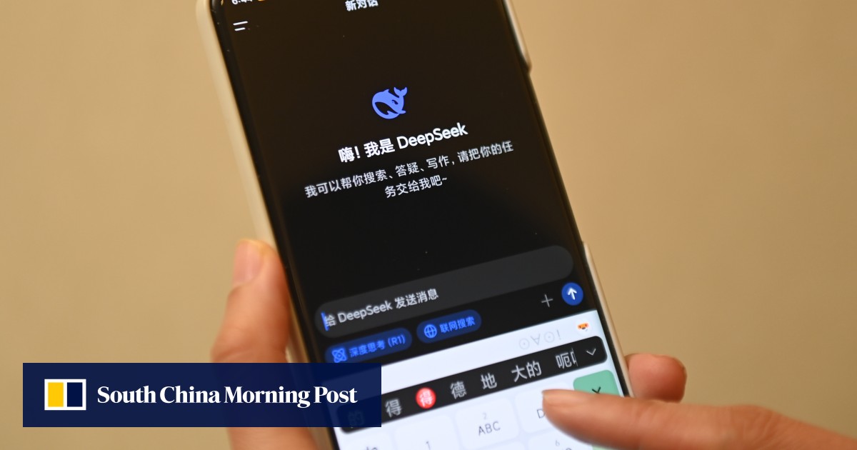Tech war: Chinese AI models led by DeepSeek catch up with US rivals at ...