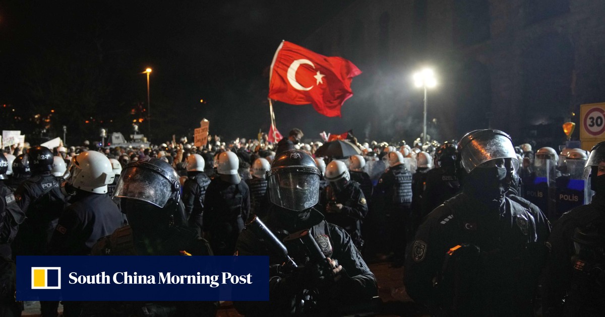 Turkey’s Erdogan accuses opposition amid nationwide protests over rival ...