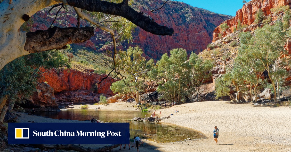 A hike through Australian outback’s Red Centre reveals scenery straight ...