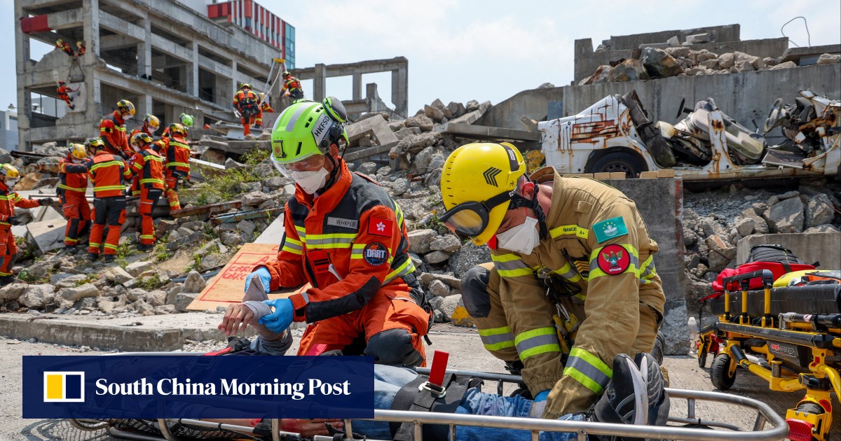Hong Kong Leads Guangdong And Macau Rescuers In Cross Border Disaster