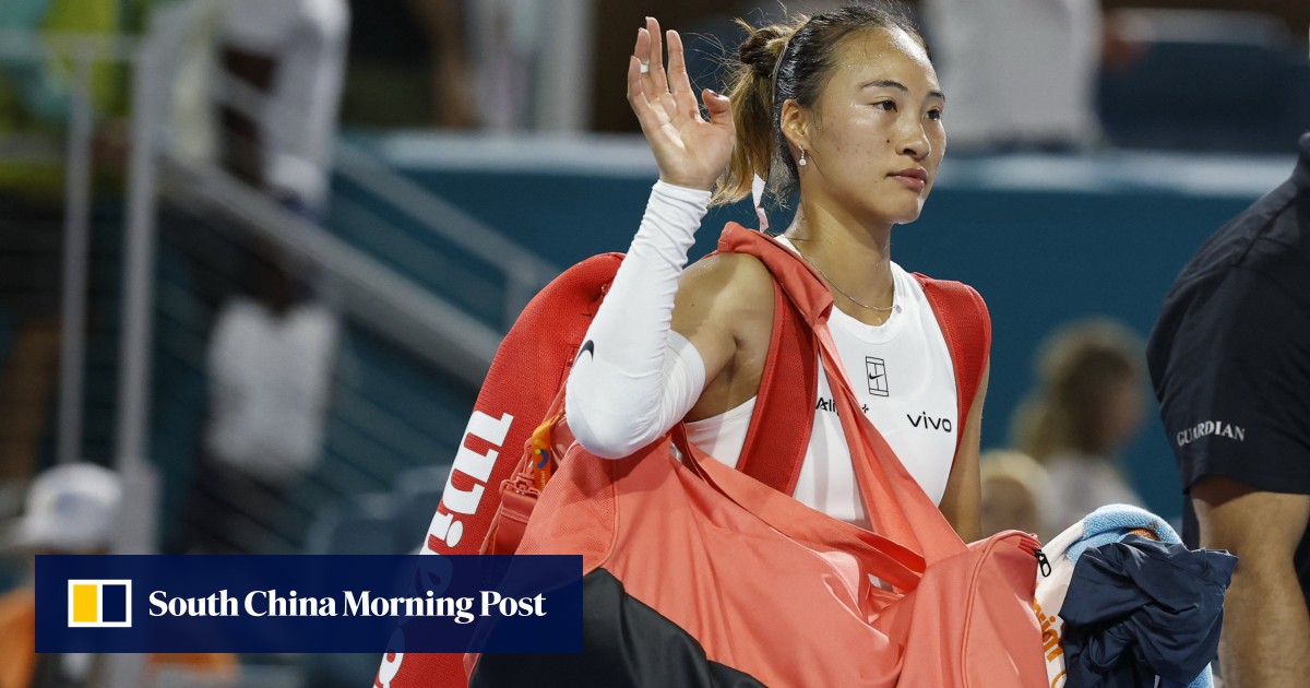 Miami Open: China’s Zheng Qinwen out after defeat by Aryna Sabalenka | South China Morning Post