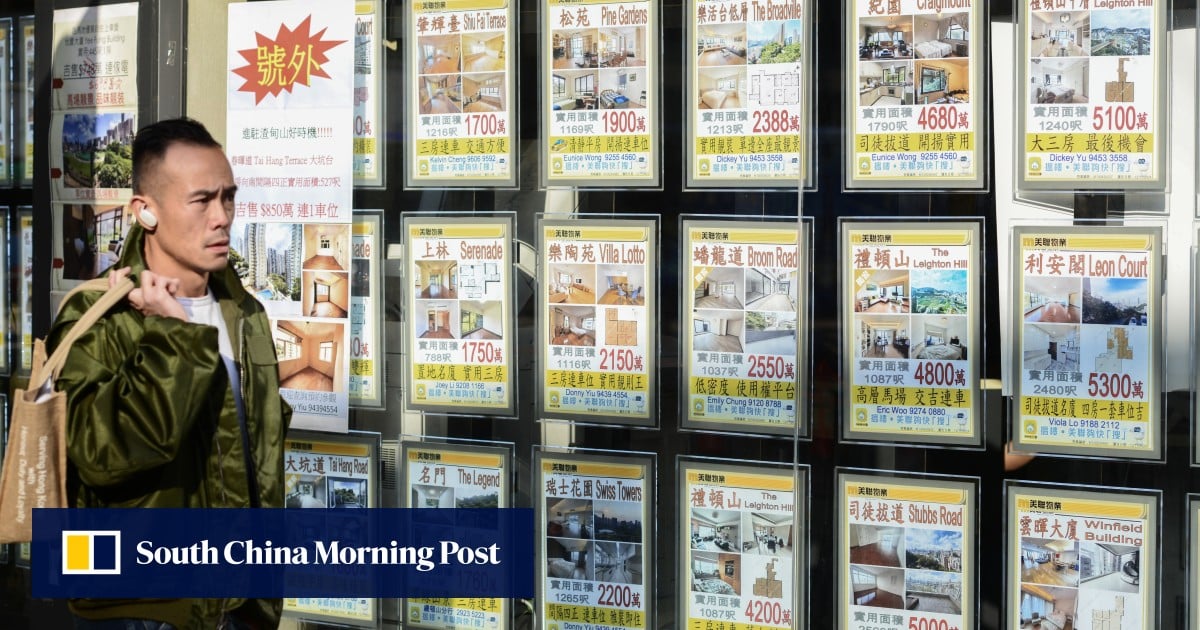 Hong Kongs Home Prices Fall Towards Decade Low On Interest Rate