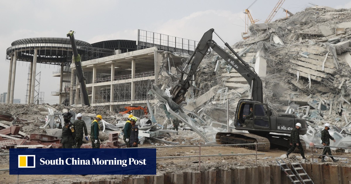 Survivor of quake-hit Thai building collapse cheats death thanks to a ...