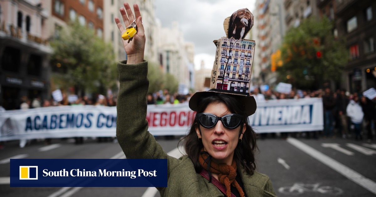 Spaniards protest housing crisis, hedge funds backing short-term ...
