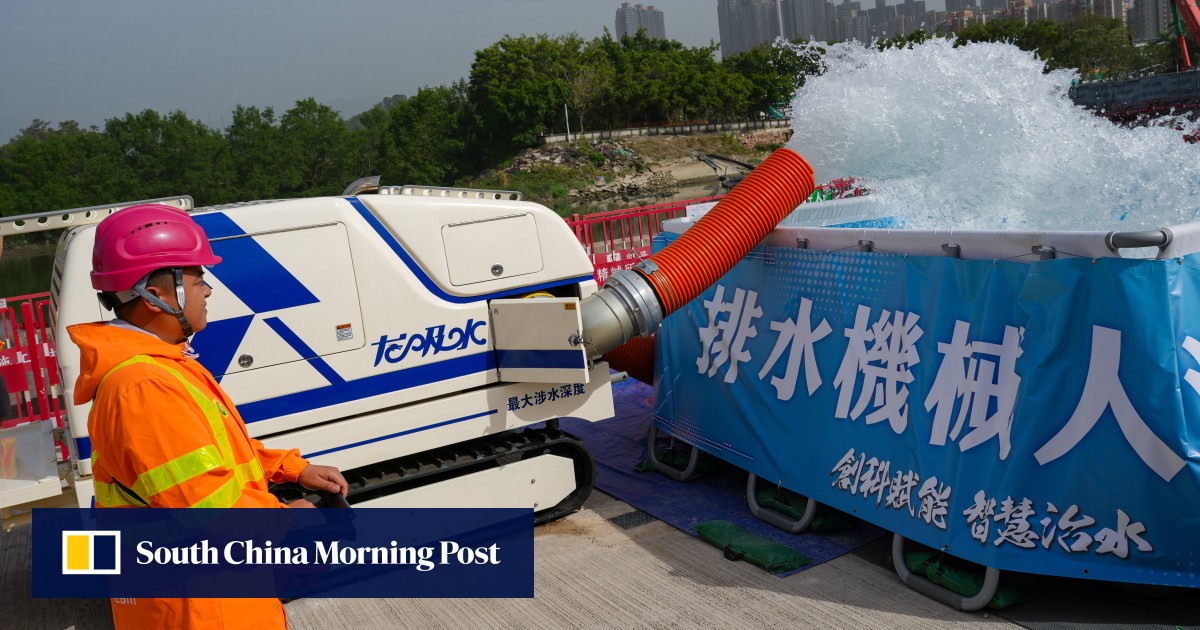Hong Kong boosts flood response with new robot deployments | South ...
