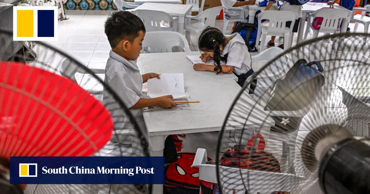 Video | Early holiday, more fans: Philippine schools implement measures ...