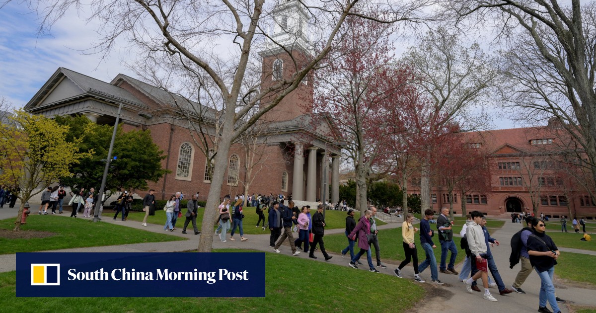 Trump ups pressure on Harvard, threatens to ban university from ...