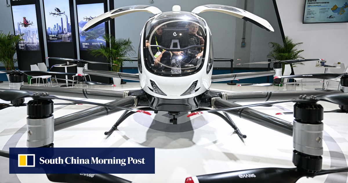 Chinese developers of drones, flying taxis set sights on US, even with ...