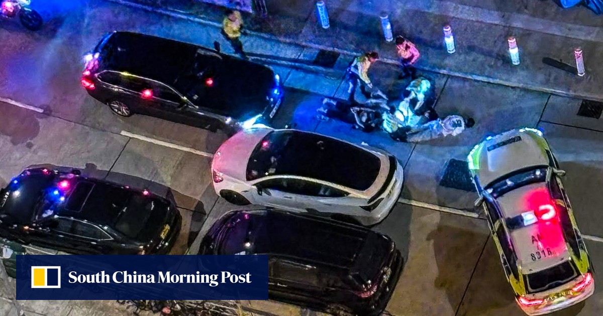 4 arrested after chase of Tesla carrying drugs leaves 2 Hong Kong ...