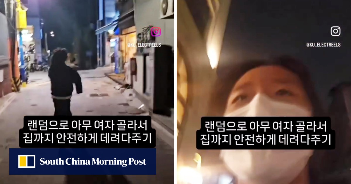 Outrage in South Korea over videos of women being chased to ‘help them ...