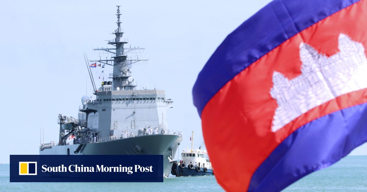 Cambodia flexes ‘agency’ in Japan ships’ visit to China-funded naval base | South China Morning Post
