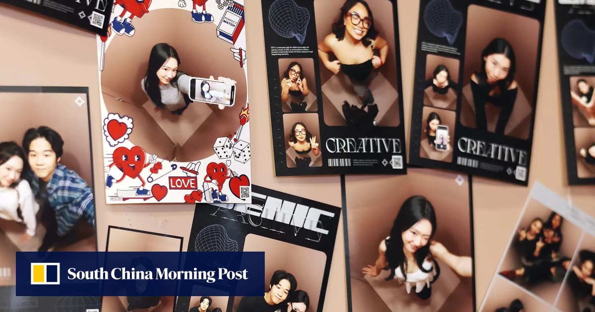 Gen Zers love Korean-inspired ‘high angle’ photo booth, now going viral on TikTok | South China ...